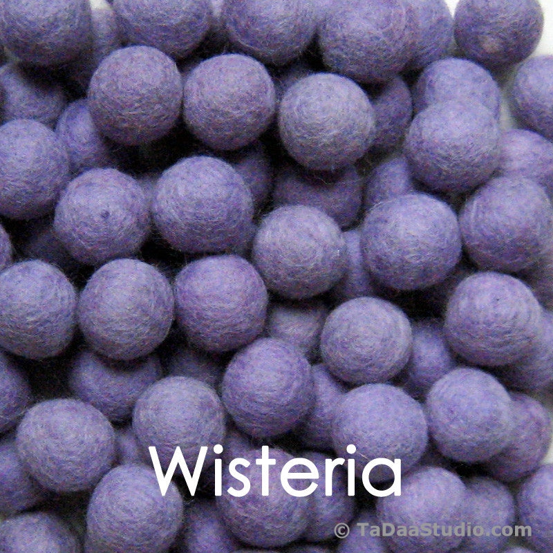Wisteria Wool Felt Ball - TaDaa Studio – TaDaa! Studio